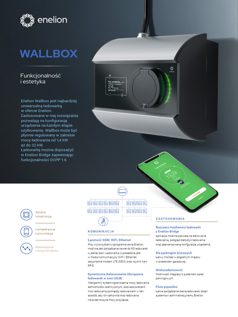PL_Enelion_Wallbox_karta-produktu_26.09.2022 | PDF