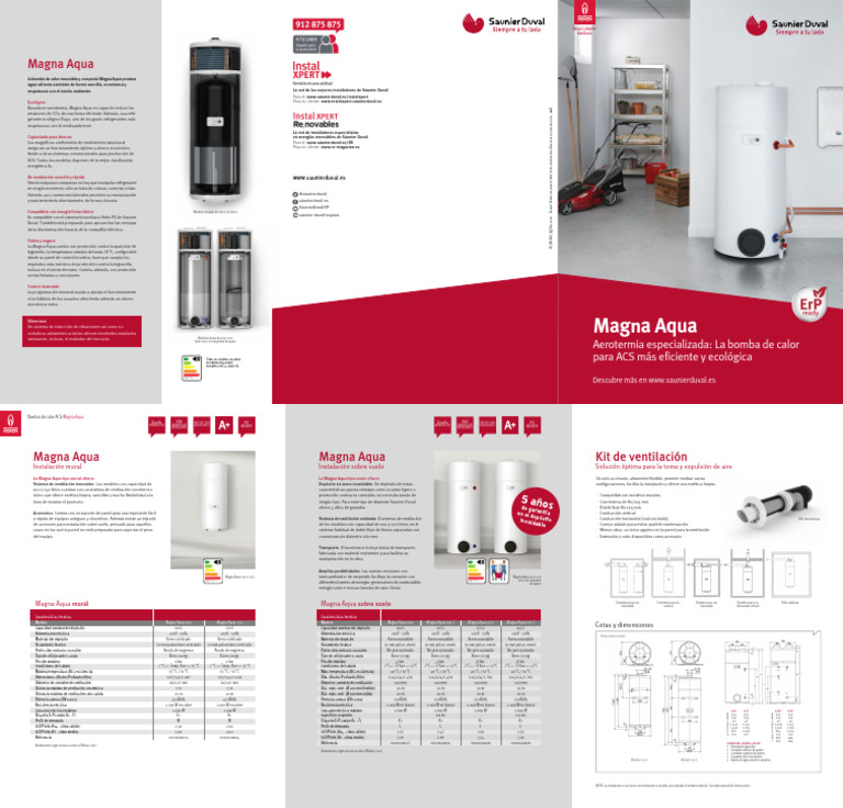 Magna Aqua Catalogo Comercial 1801239 | PDF | Energía renovable | Tecnología energética
