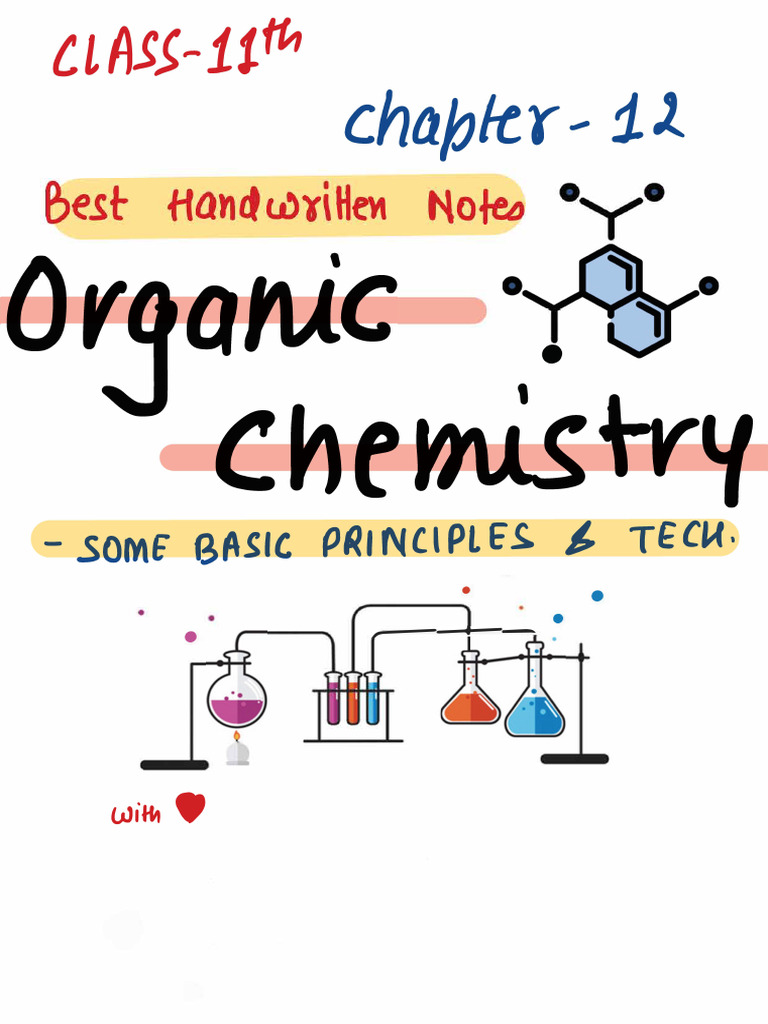 Organic Chemistry Class 11 Notes by Bharat Panchal - 2 | PDF ...