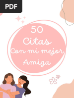 50 Citas para Disfrutar con Amigas | PDF