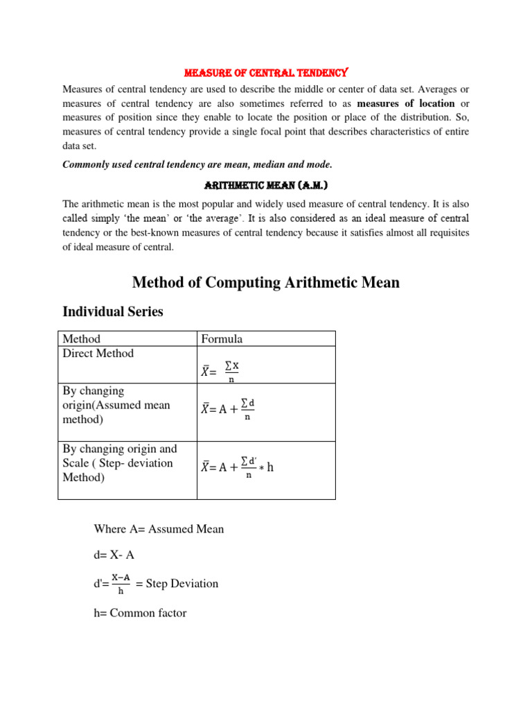 Descriptive Statistics BCA Final | PDF | Mode (Statistics) | Mean