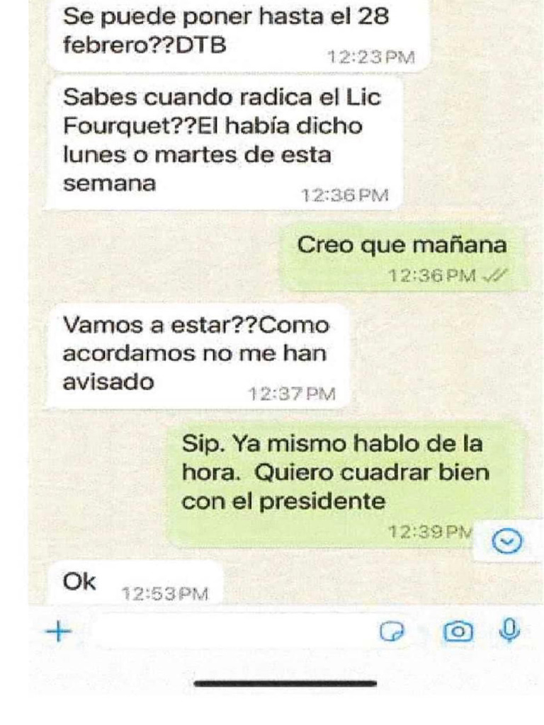 Mensajes de textos entre Luis Irizarry Pabón y Gerardo "Toñito" Cruz | PDF