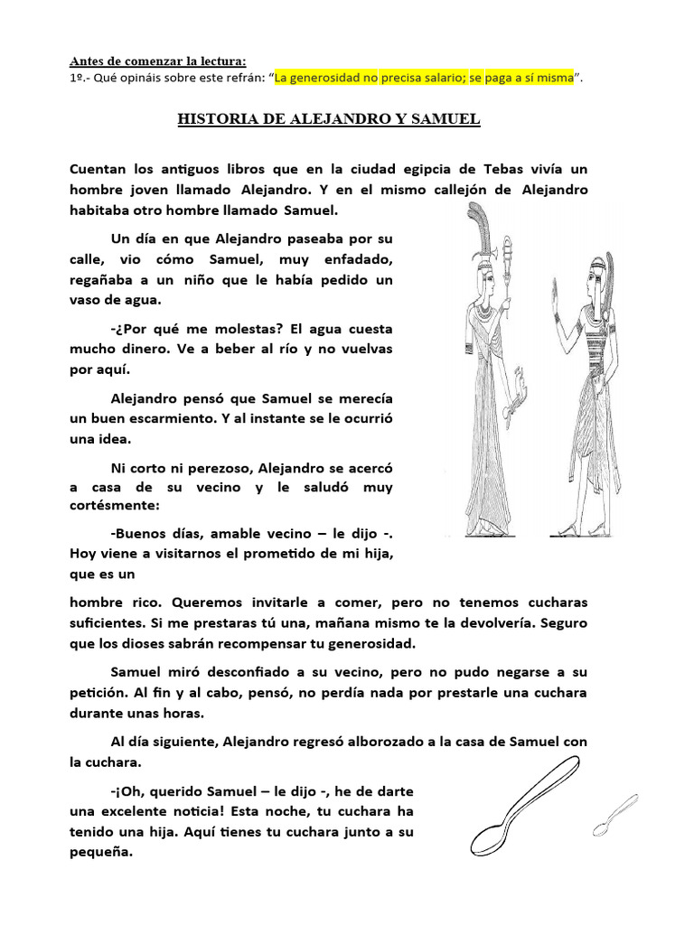 LECTURA 10 EGB | PDF