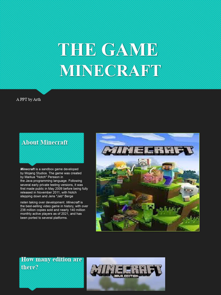 The Game Minecraft | PDF