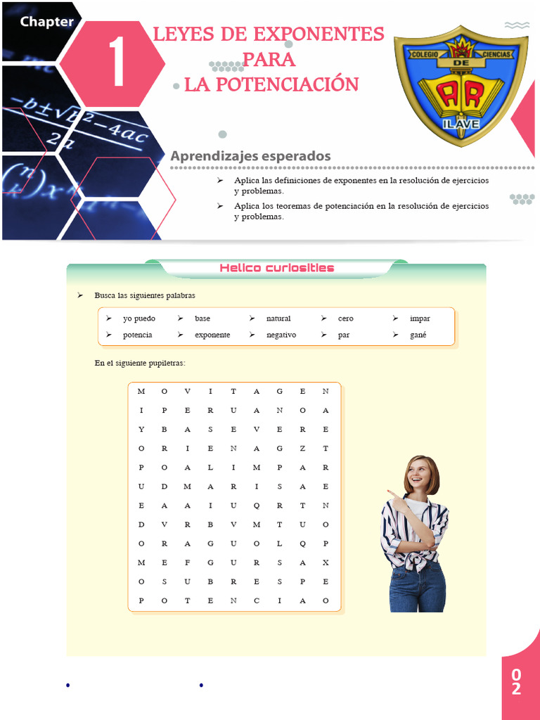 Algebra 2do - Tema1 | PDF | Exponenciación | Álgebra