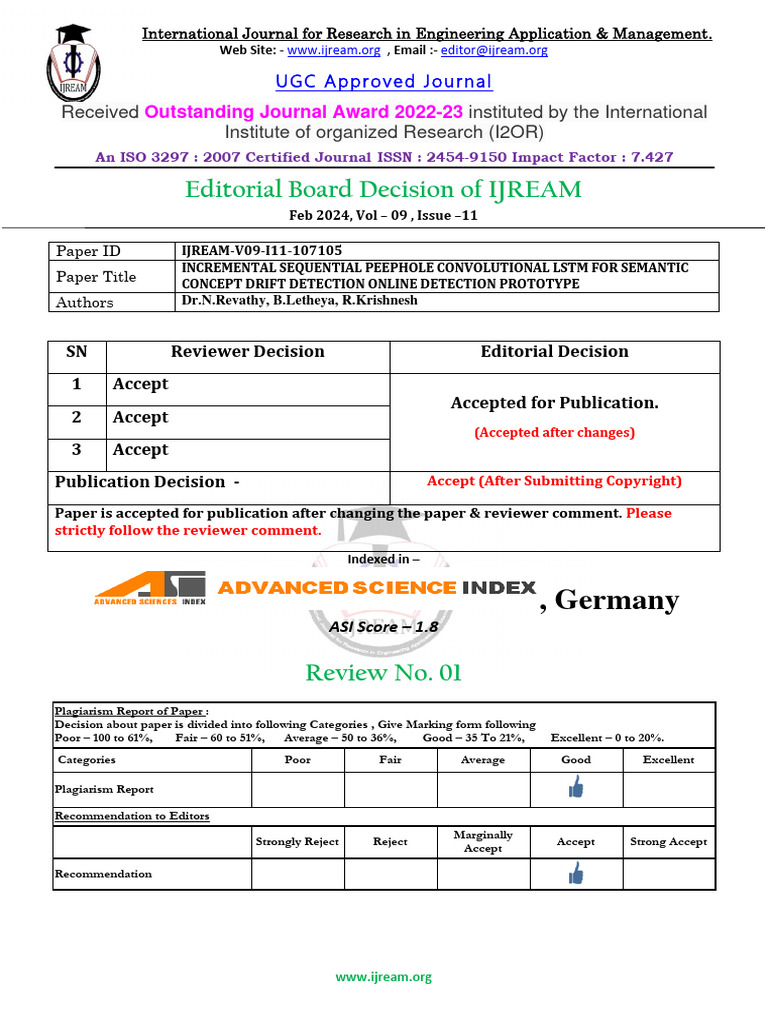 IJREAM | PDF | Science | Information Science