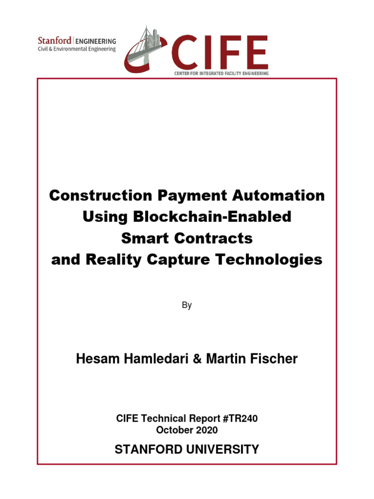 Construction Payment Automation Using Blockchain | PDF | Building Information Modeling | Automation