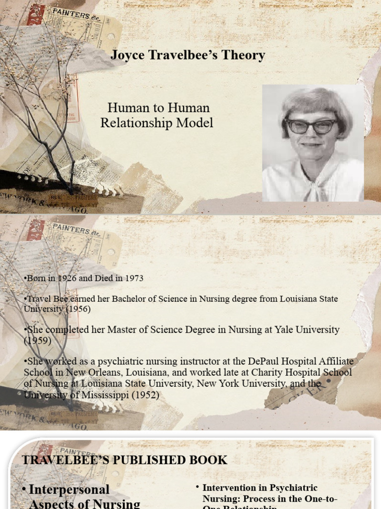Travelbee's Human Relationship Model | PDF | Nursing | Psychiatry