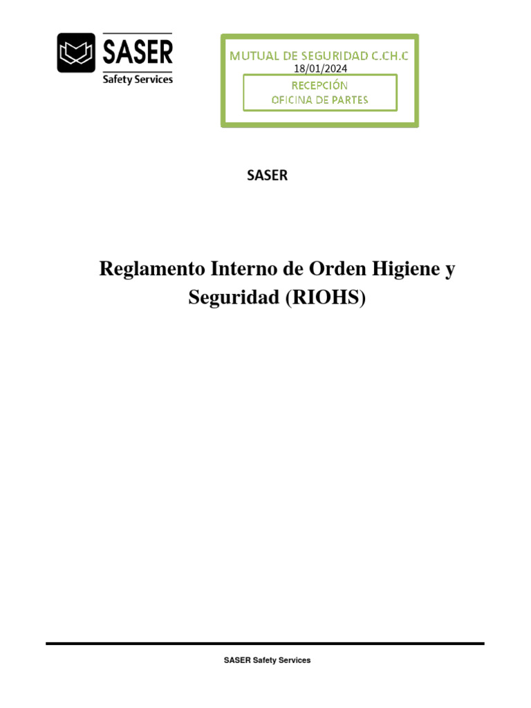 RIOHS - SASER 2024_va - Mutual | PDF | Tiempo de trabajo | Business