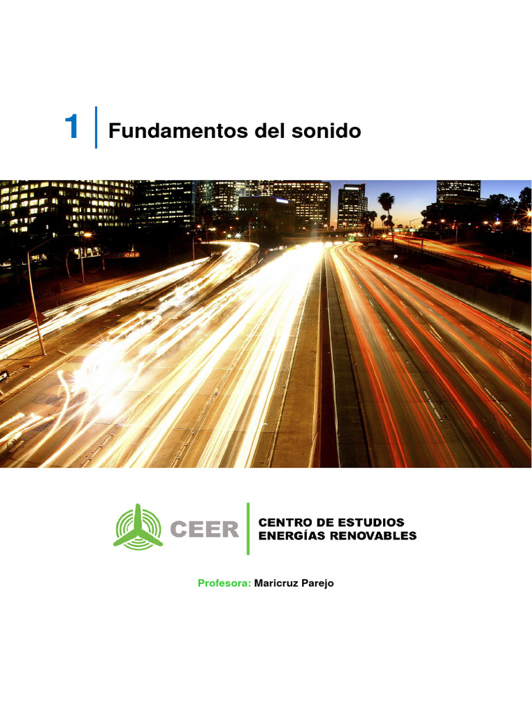 Tema 1 - Fundamentos Del Sonido | Descargar gratis PDF | Sonido | Decibel