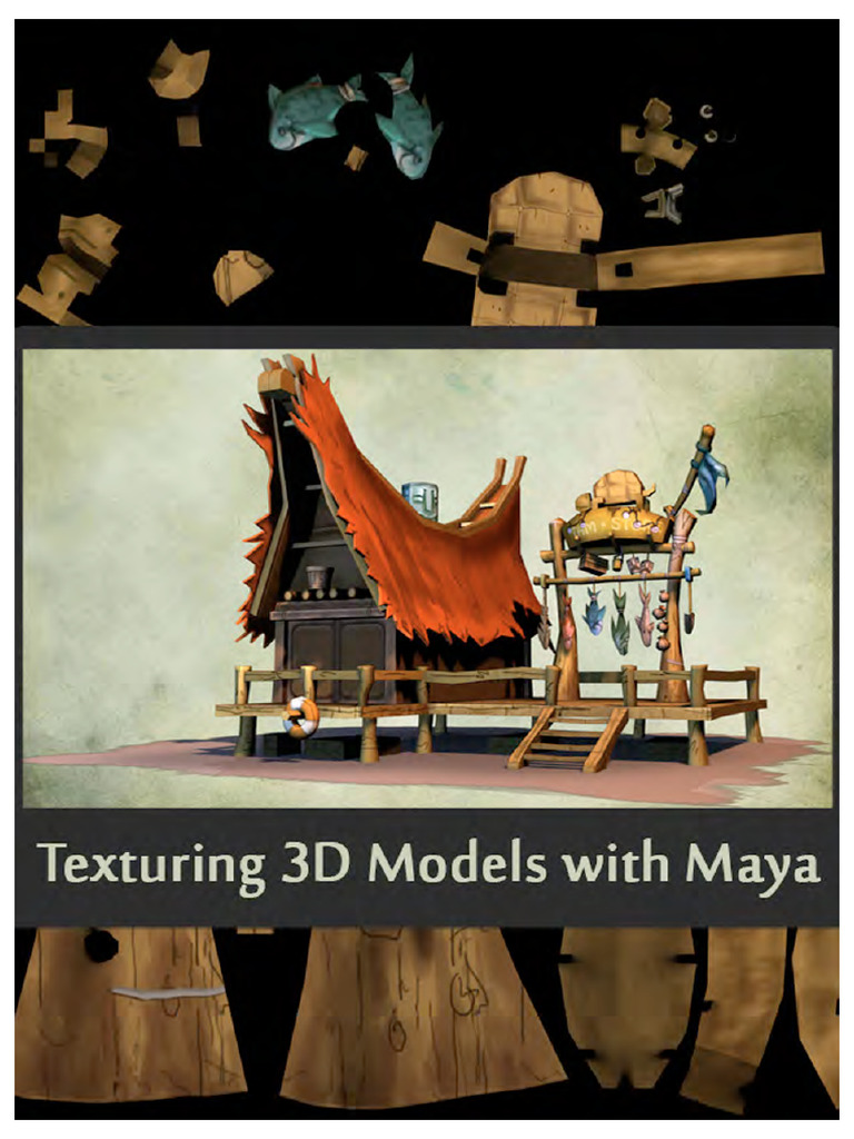 03 Texturing 3D Models With Maya | PDF