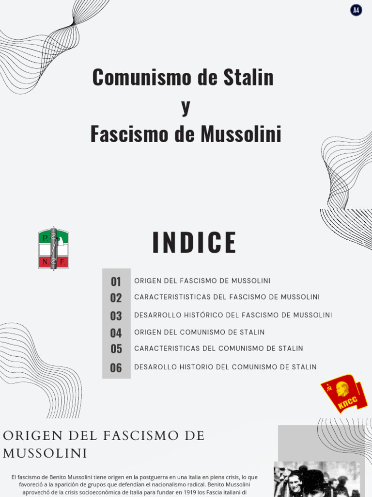 Project | PDF | Benito Mussolini | Joseph Stalin