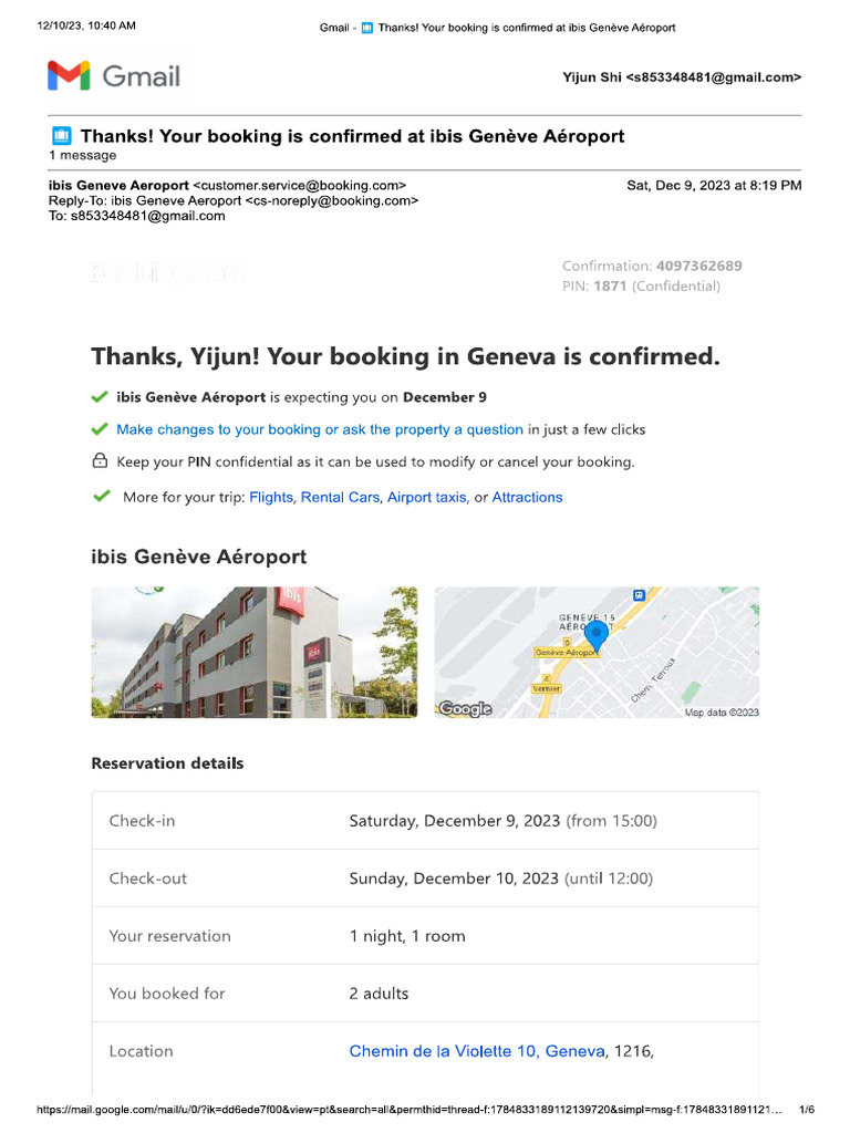 Ibis Hotel | PDF