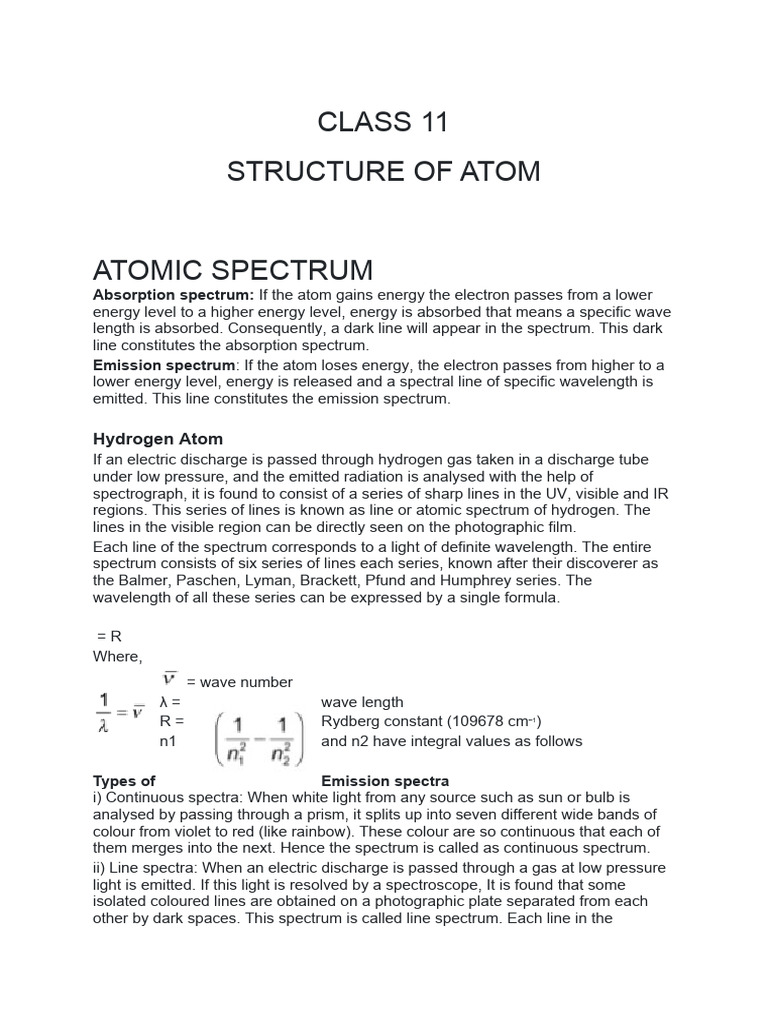Atomic structure[1] | PDF | Atomic Orbital | Electron Configuration