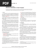 ASTM A388 - Standard Practice For Ultrasonic Examination of Steel ...