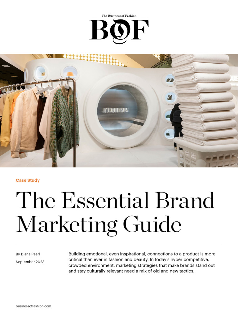 Case Study Essential Brand Marketing Guide | PDF | Brand | Marketing