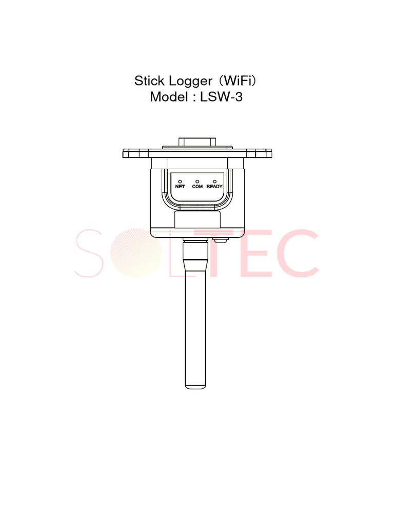 Instrukcja Instalacji Sofar Stick Logger WIFI LSW 3 PL | PDF