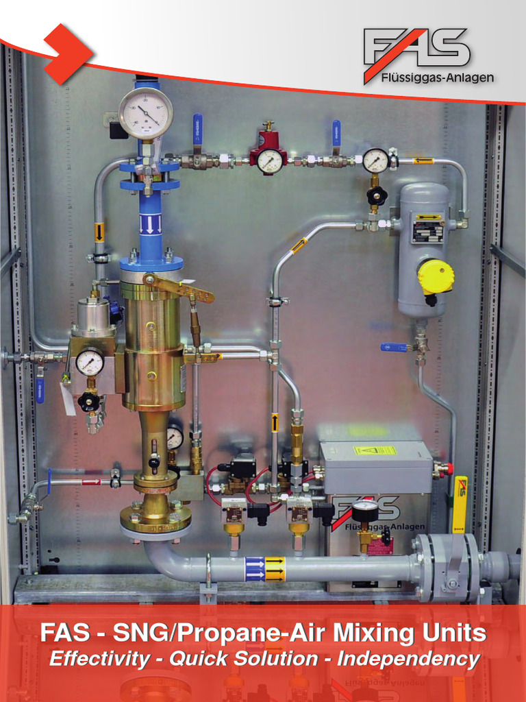 SNG Propane Air MixinG | PDF | Liquefied Petroleum Gas | Natural Gas