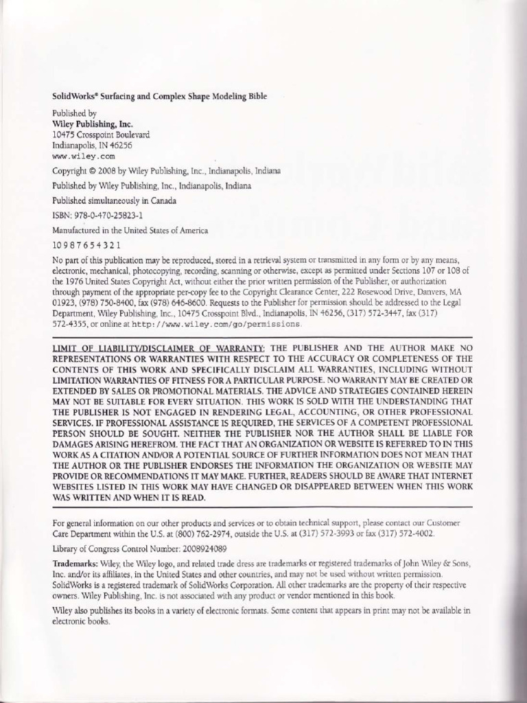 SolidWorks Surfacing and Complex Shape Modeling Bible by Matt Lombard ...