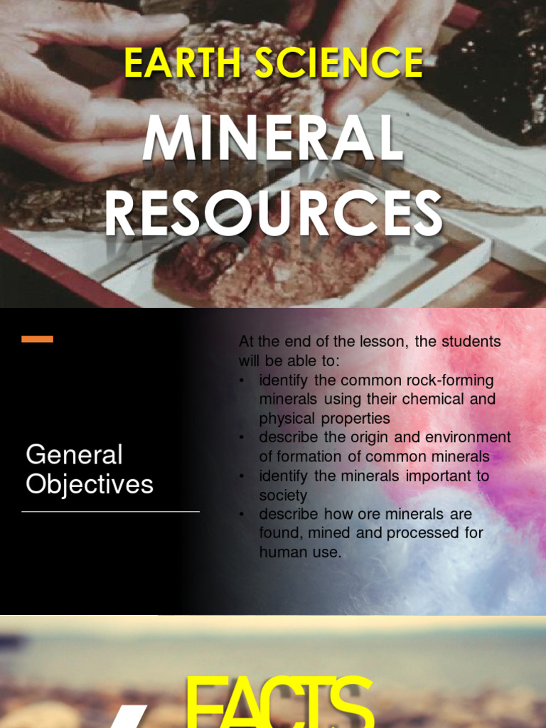Mineral Resources & Properties Guide | PDF | Minerals | Diamond