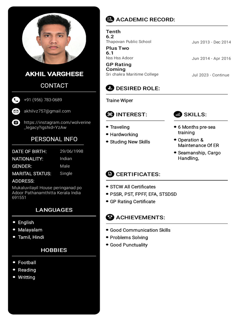 Akhil Varghese | PDF