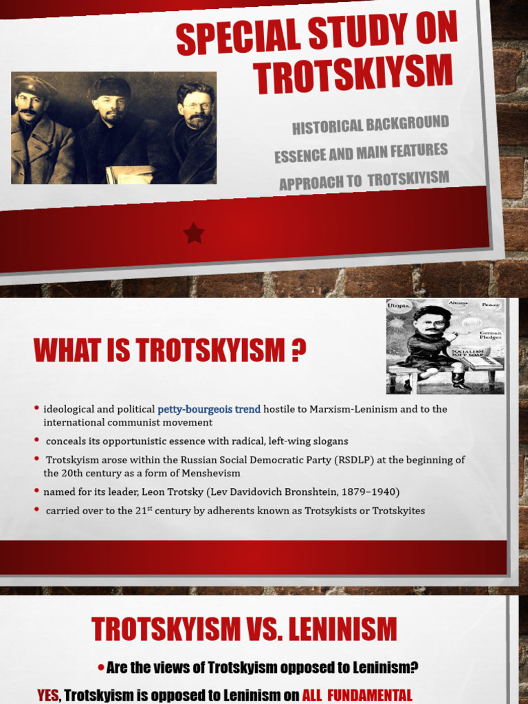 CombatTrotskiysm | PDF | Leon Trotsky | Leninism