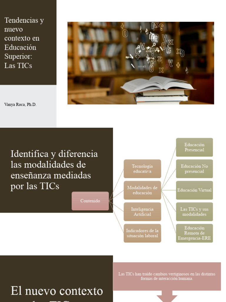 3 Tendencias Nuevo Contexto Las TICs | PDF | Inteligencia artificial | Inteligencia (IA) y semántica