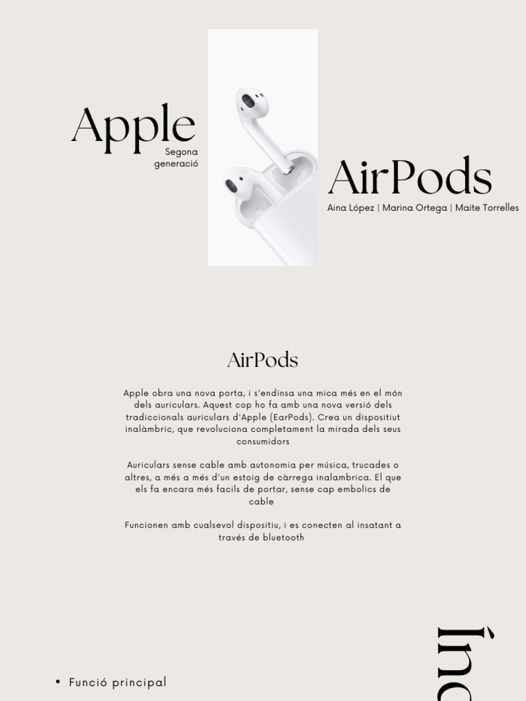Airpods 2 | PDF