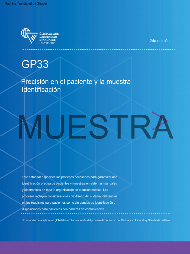 Gp33-Ed2 Sample | PDF | Laboratorios | Derechos de autor