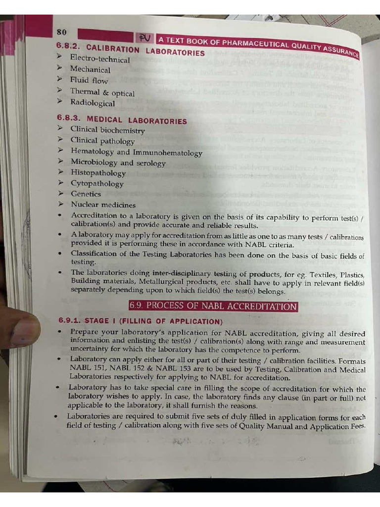 Nabl Accreditation | PDF