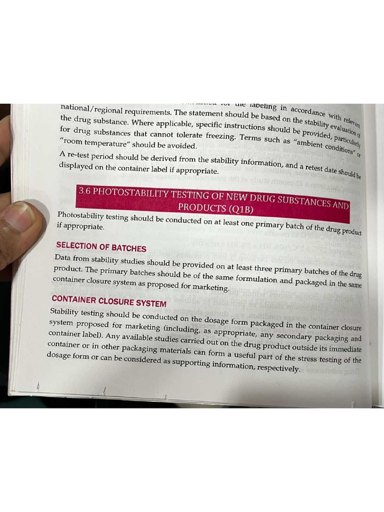 Photostability Studies | PDF