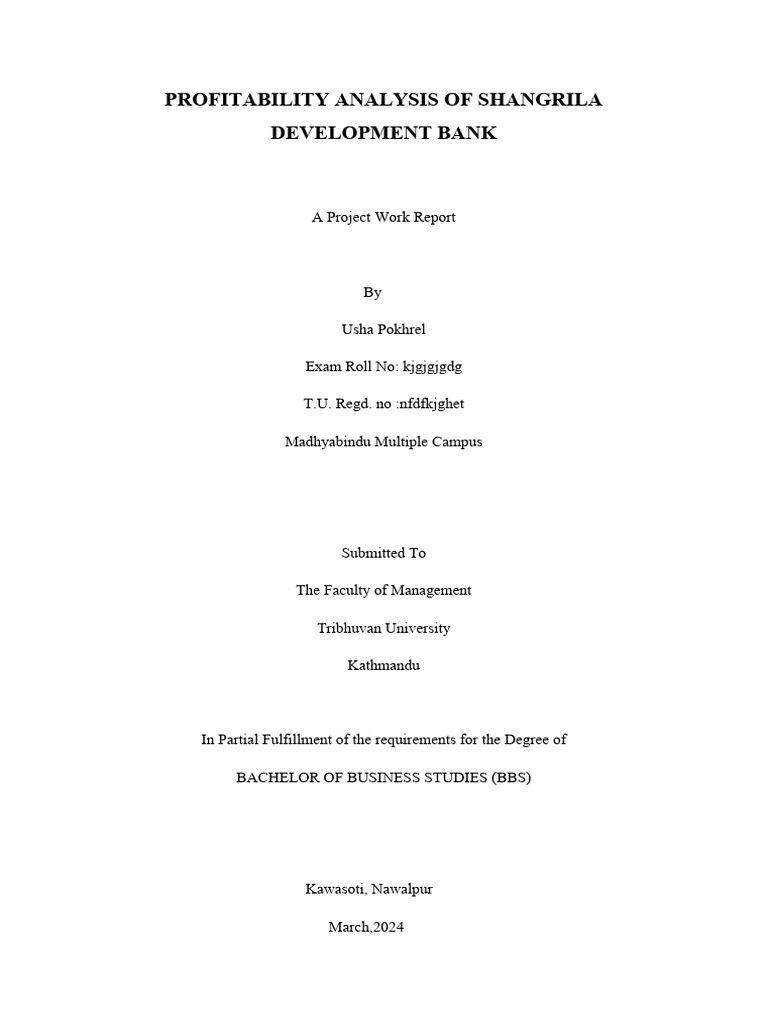 Usha Cover | Download Free PDF | Business | Financial Services