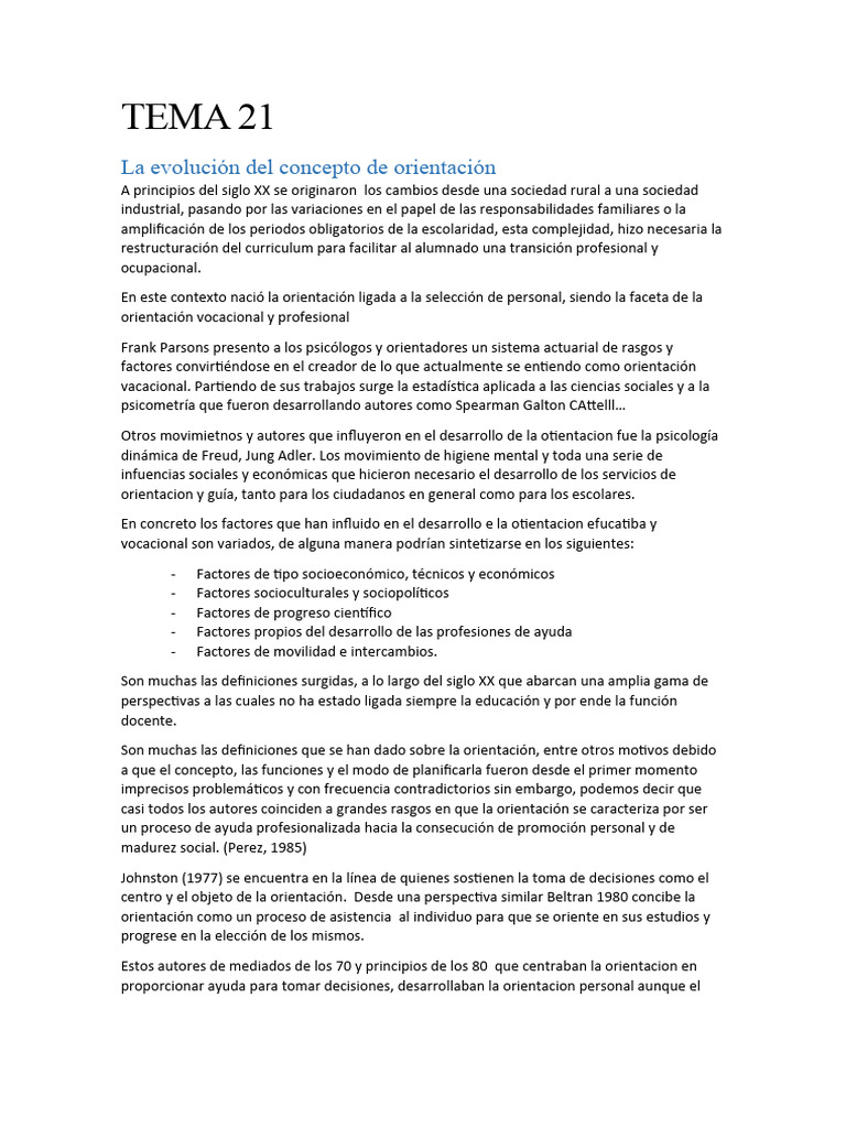 Tema 21 | PDF | Sicología | Orientación sexual