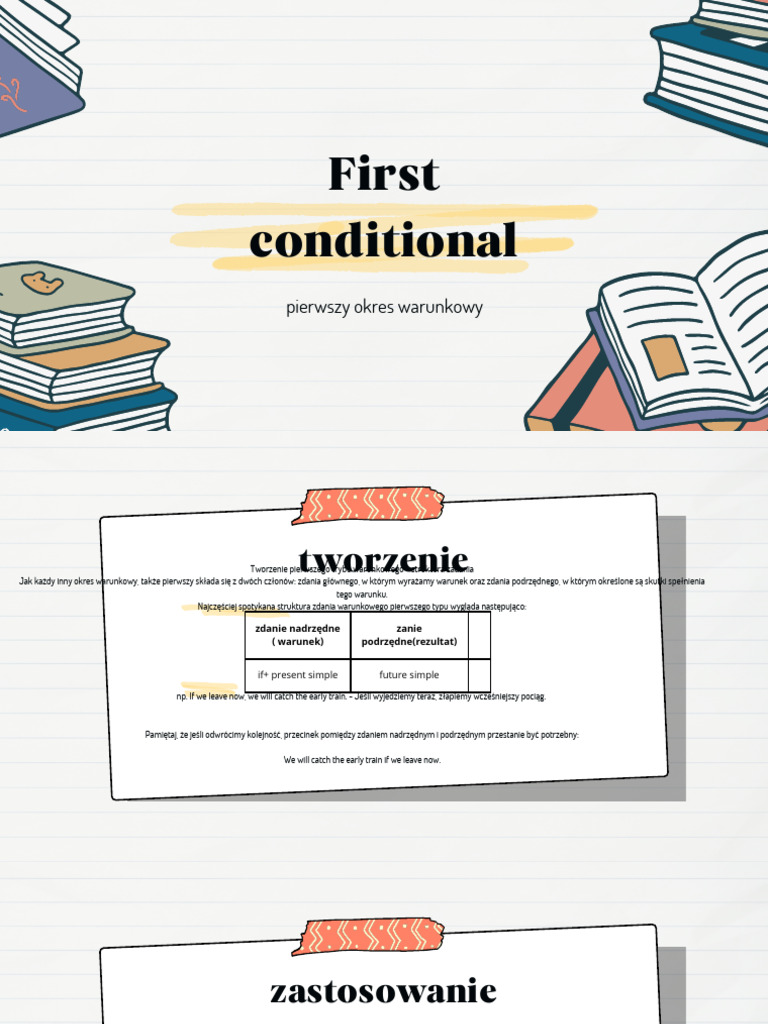 First conditional | PDF