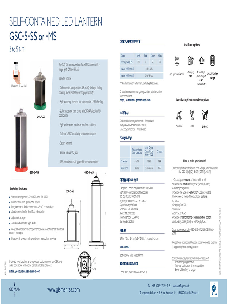 gsc-5-ss - Ms Eng 2023 | PDF | Electric Power | Equipment
