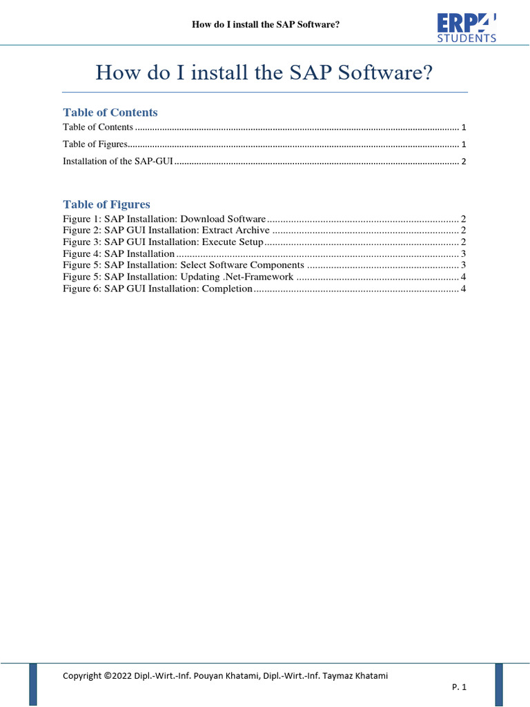 04-How Do I Install the SAP Software | PDF | Microsoft Windows | Computing Platforms