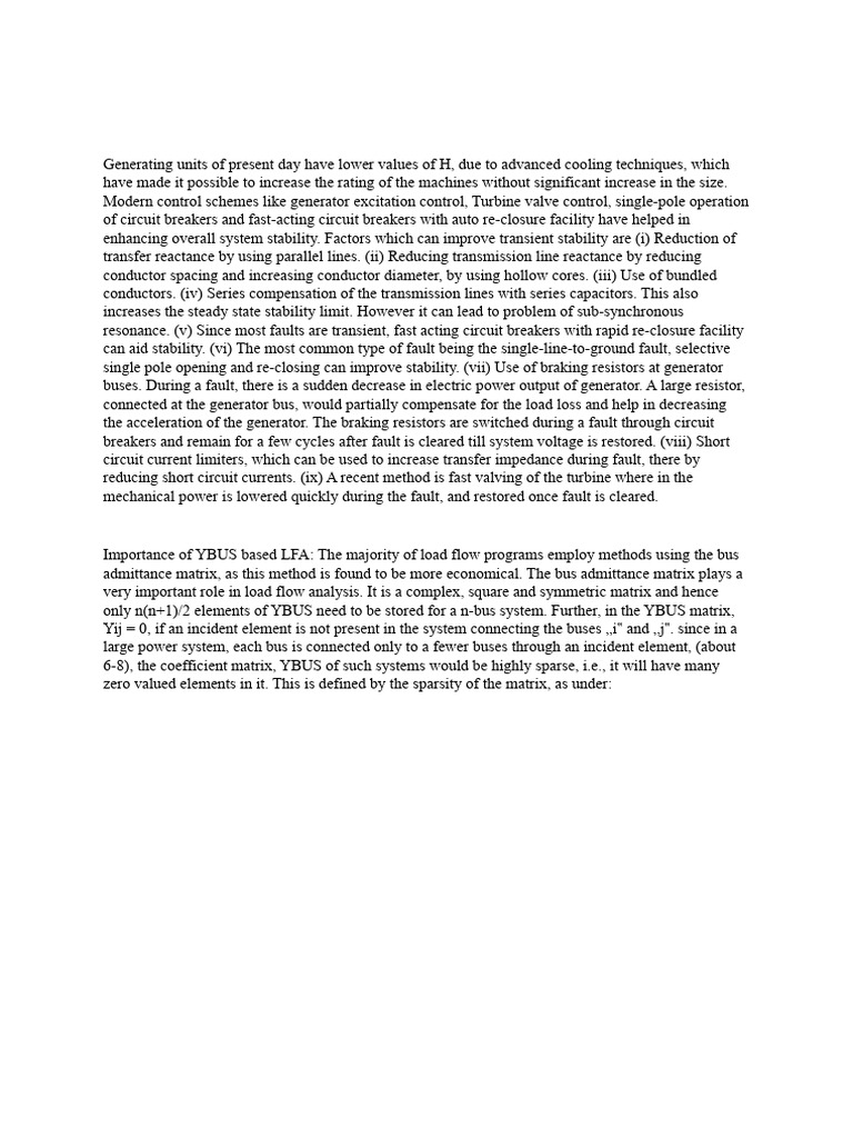 PSA | PDF | Electrical Network | Electric Generator