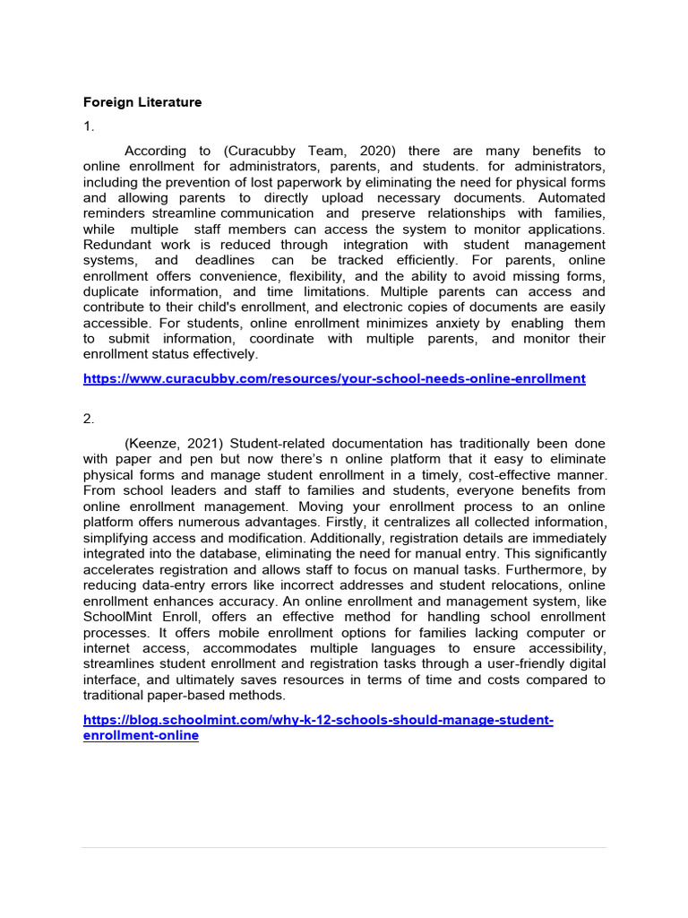 Online Enrollment | PDF | Educational Technology | Usability