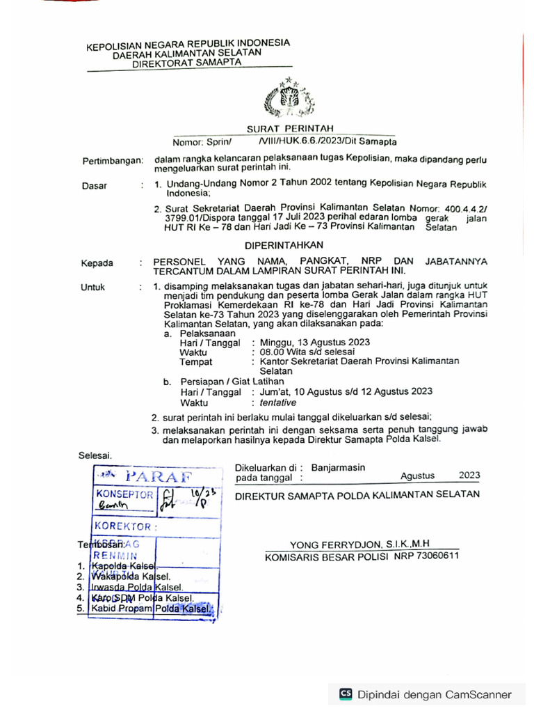 SPRIN GERAK JALAN DIT SAMAPTA KONSEP | PDF