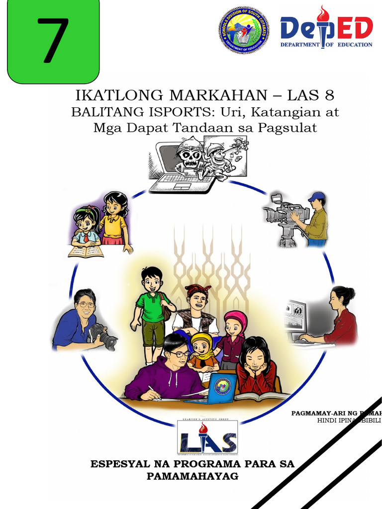 SPJ 3rd Quarter Las 8 | PDF