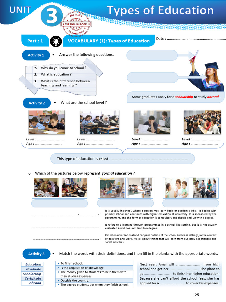 2BAC - Booklet - Unit 3 | PDF | Reading Comprehension | Literacy