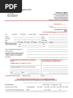 Procedure For Induction Registration | PDF