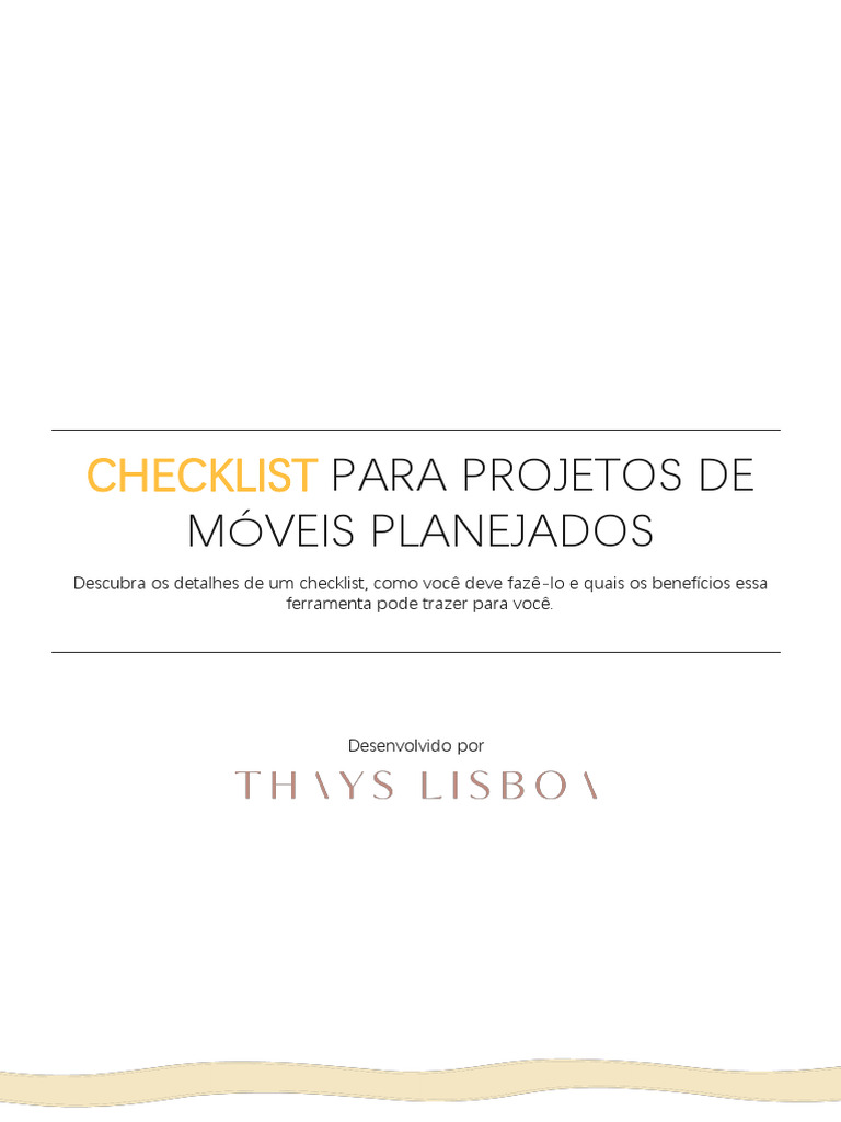 Como Fazer o Checklist de Projetos | PDF | Motivação | Motivacional