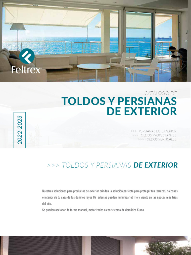 Catalogo Toldos Feltrex 003 | PDF | Agua | Química
