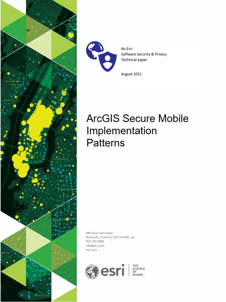 ArcGIS Secure Mobile Implementation Patterns - v1 - August2021 | PDF ...