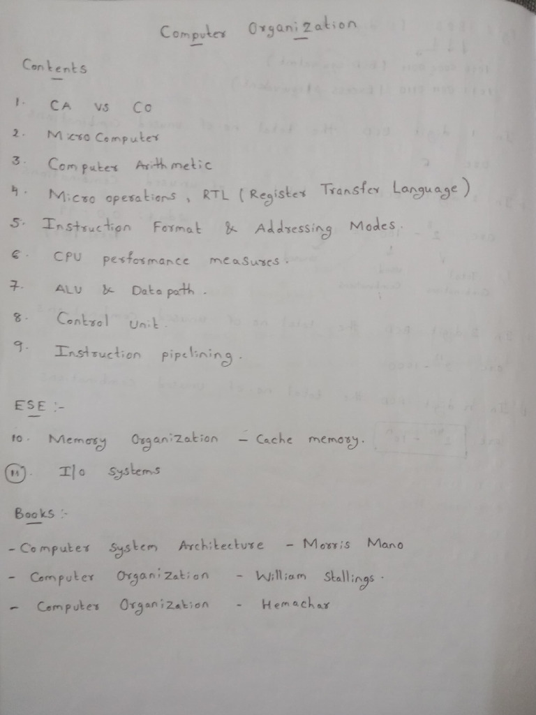 Co Starting | PDF | Central Processing Unit | Computer Architecture
