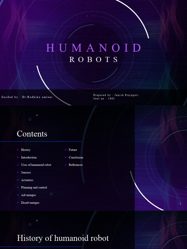 Humanoid Robots | PDF | Robot | Robotics
