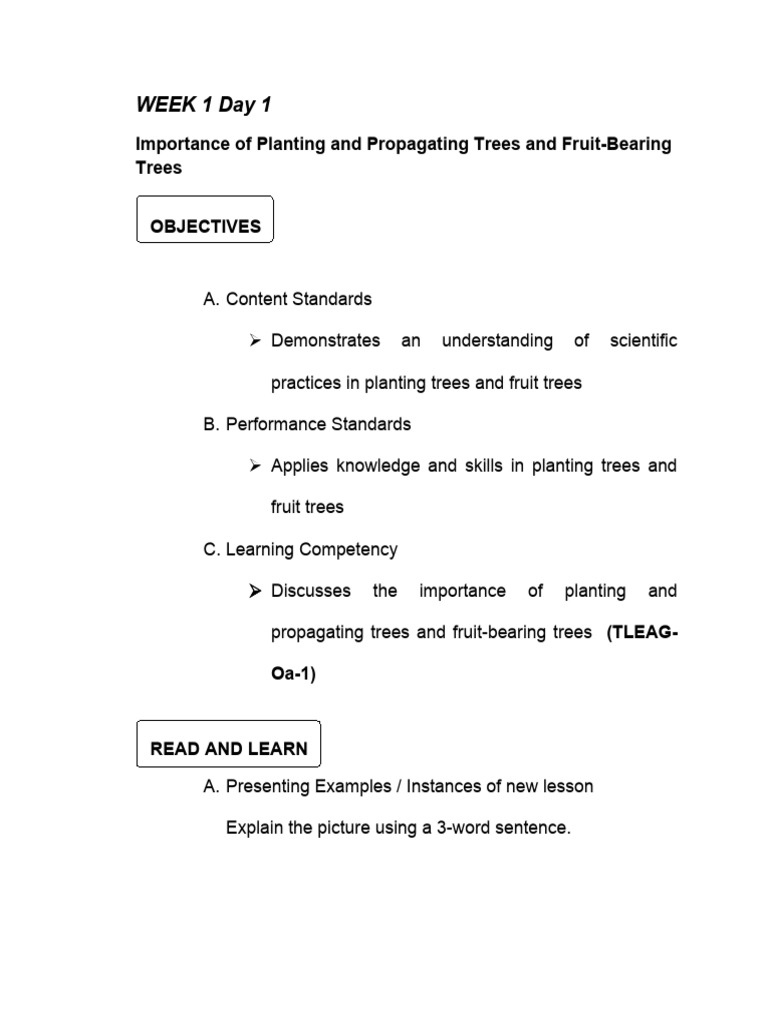 Q1 Tle 6 LM | PDF | Grafting | Plant Nursery