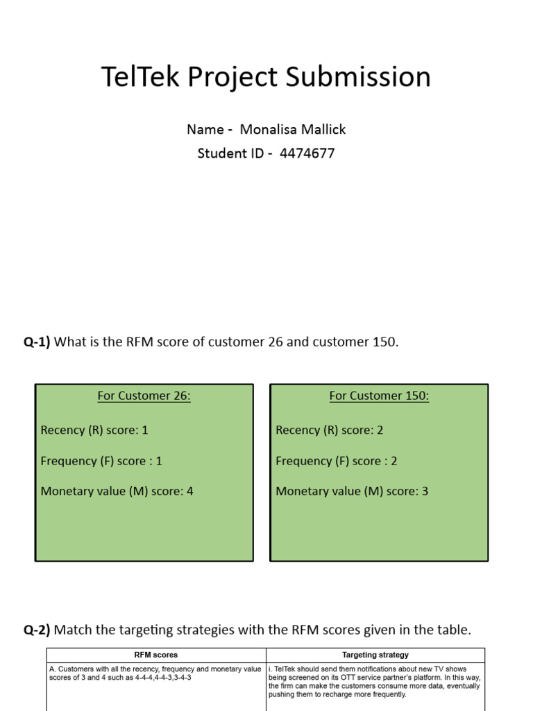 Teltek Project Submission | PDF | Sensitivity And Specificity | Accuracy And Precision