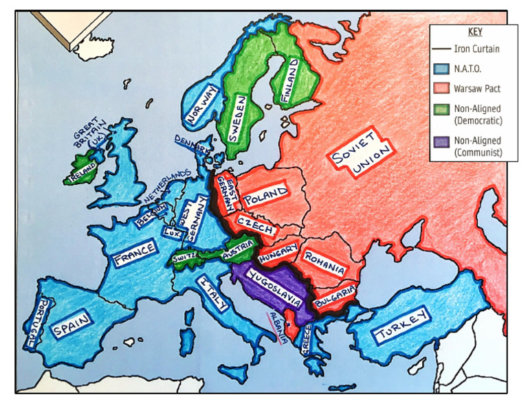 Cold War Map | PDF